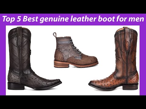 Unbelievable: Discover the 5 Best Leather Boots For Men!