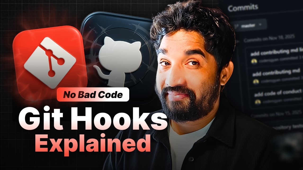 Git Hooks Explained - Improve Code Quality | Hindi | Day 90/100