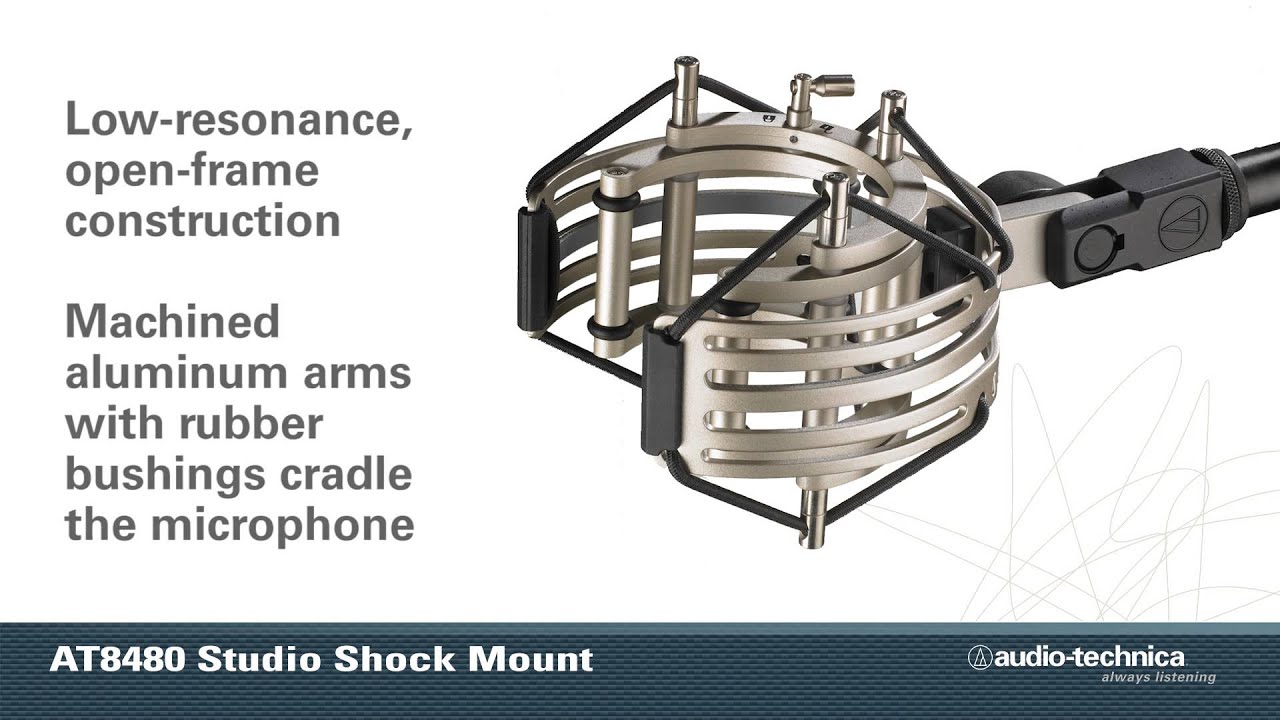 Using the AT5040's shock mount