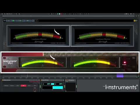 i-nstruments VU-I (RMS + Peak VU Meters) 1u Rack | Reverb Deutschland
