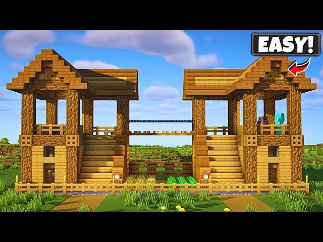 Duo Survival Base! (+Tutorial) 🏡51 Minecraft Map