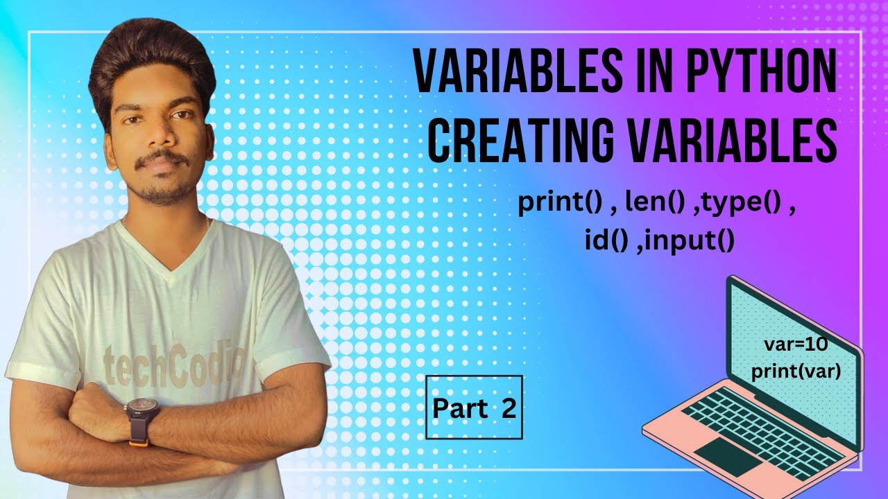 Variables in python | naming variable in python  |#part 2 | python course