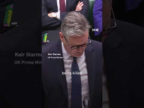 British MP presses Starmer on why the UK doesn’t sanction Israel as heavily as it does Russia