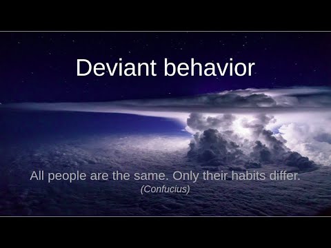 Deviant behavior.Prevention from early stages of life of your child.