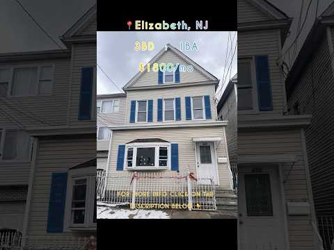 3 BEDROOM APARTMENT FOR RENT 📍Elizabeth, NJ