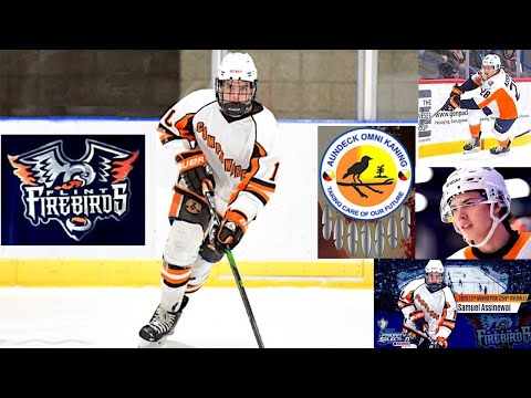 Samuel Assinewai: Ojibway- OHL Indigenous Hockey Player - Aundeck Omni Kaning (AOK) F.N. - Ontario