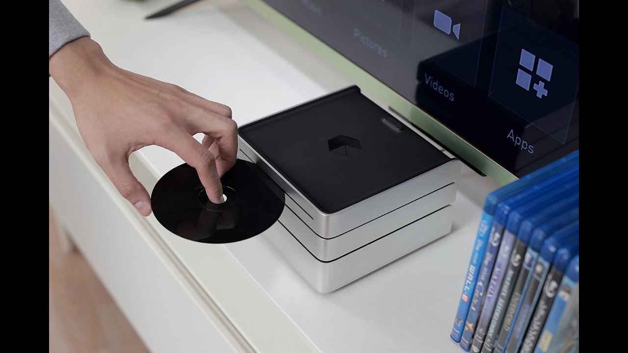 Automatic DVD ripping, storage & management device