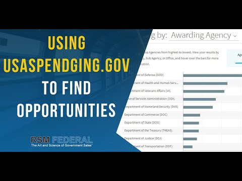 108 - Using USASpending.gov to find out how the government buys what you sell