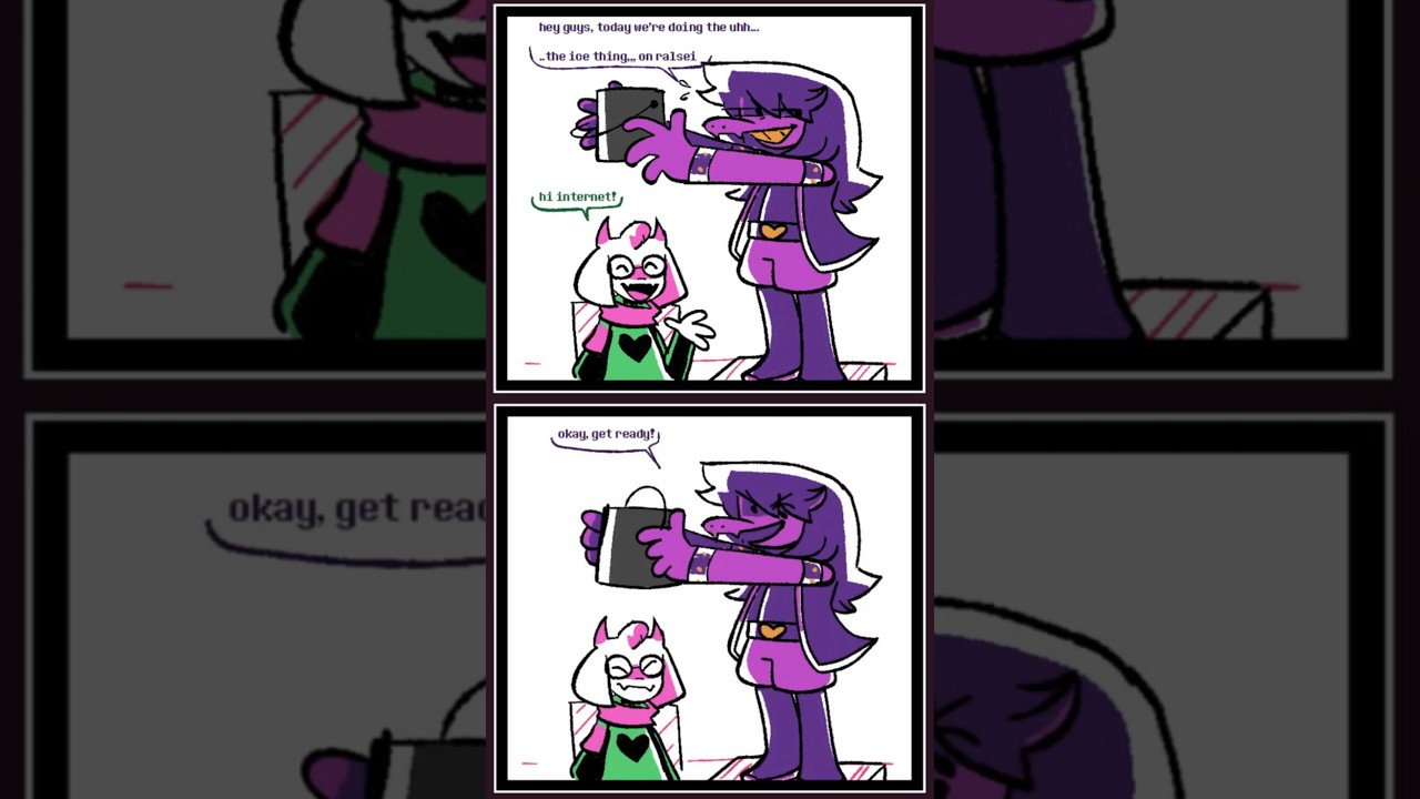 Ralsei Gets Dunked On (Deltarune Comic Dub)