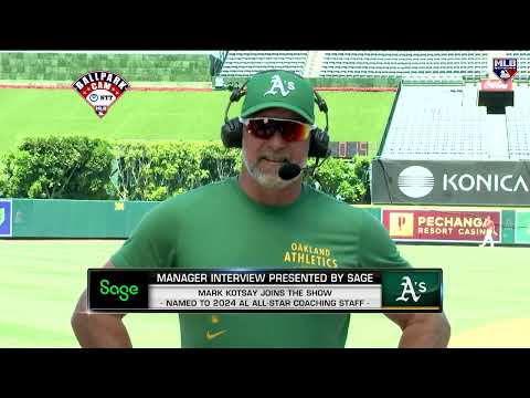A's Manager Mark Kotsay Joins AL All-Star Game Coaching Staff