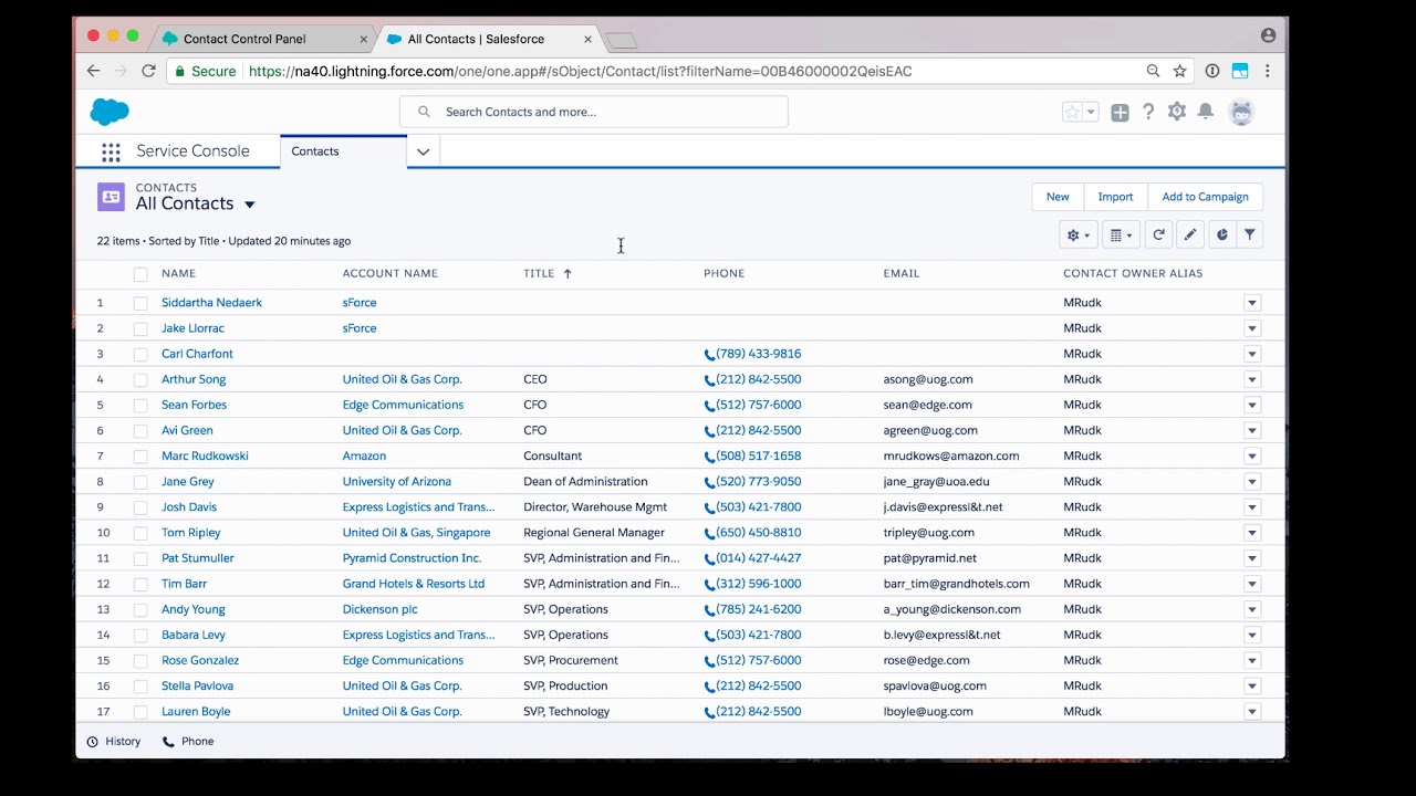Amazon Connect CTI Adapter for Salesforce - Amazon Web Services