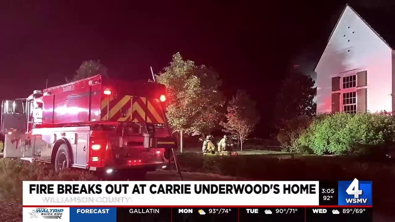 Carrie Underwood Addresses Scary Fire Incident in Her Home – TVovermind