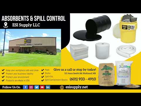 Absorbents & Spill Control | ESI Suppply | Richland MS