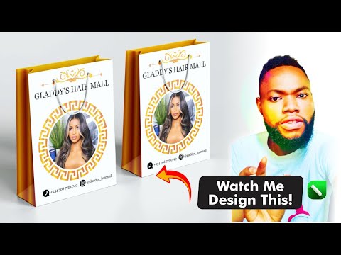 I Tried Designing a Portrait-Size Paper Bag in CorelDRAW… Here's What Happened!
