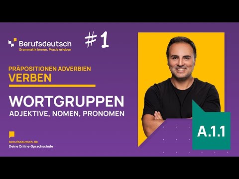 Wortgruppen einfach erklärt! 🇩🇪 ✨ Deutsch lernen | Kapitel 1 A1.1|