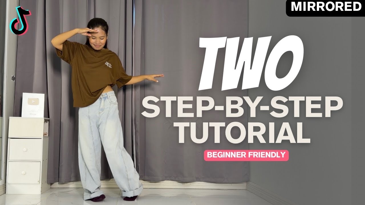 TWO - bbno$ STEP BY STEP Dance Tutorial (Explained) | Easy to Follow for Beginners