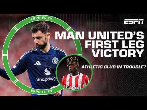 FULL REACTION to Man United’s first-leg win ???? Athletic Club in trouble? ???? | ESPN FC