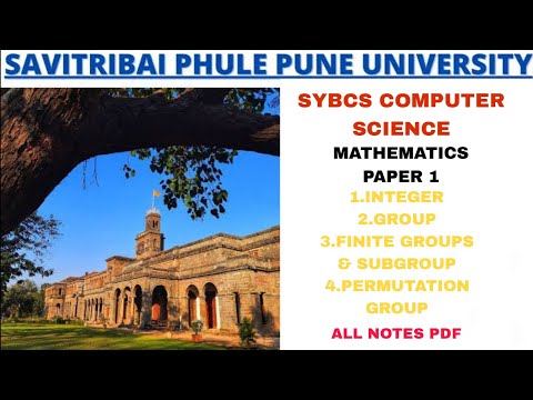 Group and coding theory | all important pdf | SYBCS third sem all units 1,2,3 and 4 | with syllabus