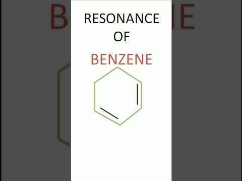 Resonance of benzene