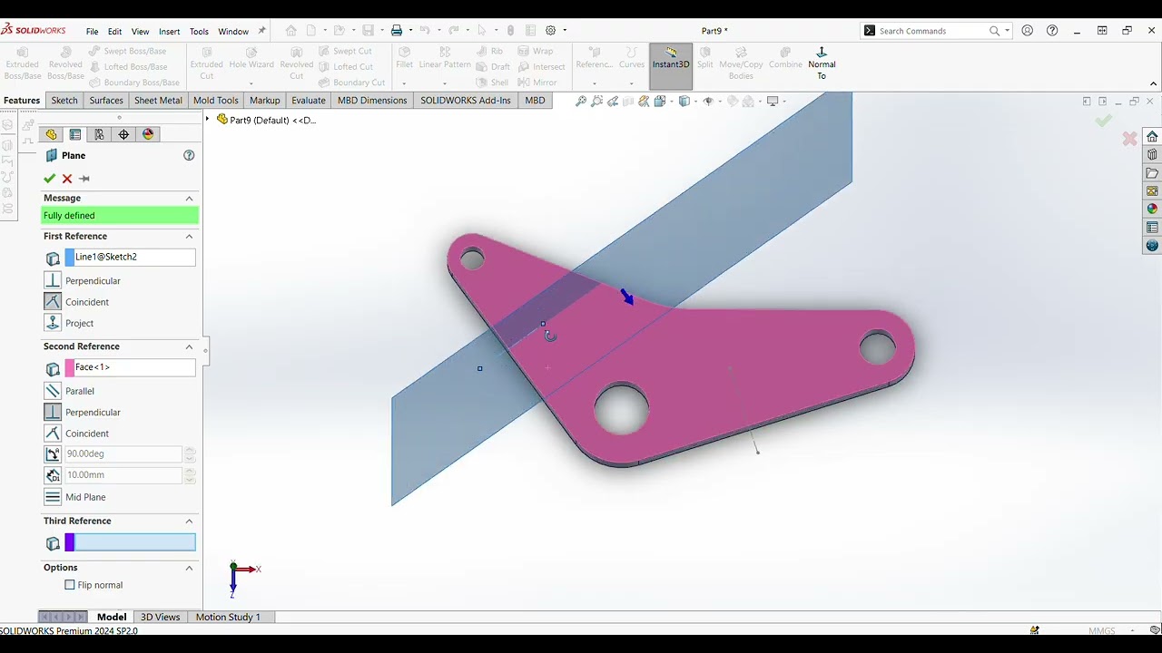 CSWA Practice Problem 5.4 | SolidWorks Tutorial for Beginners
