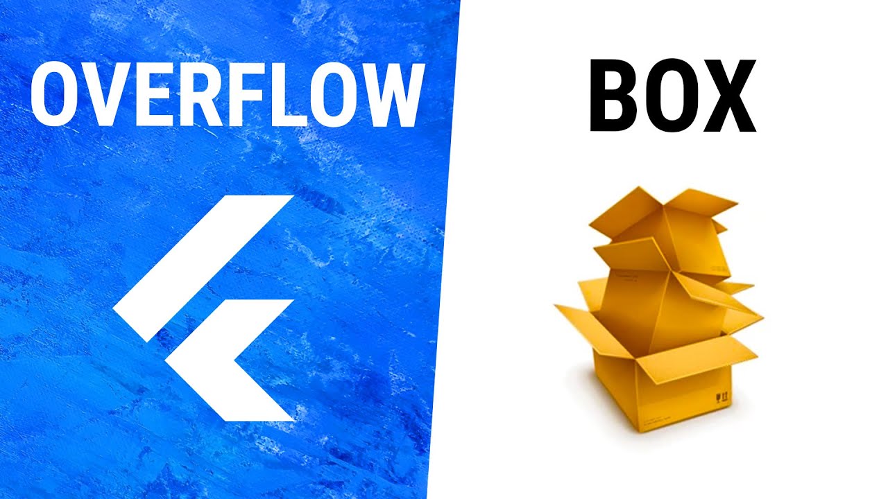 Flutter OverflowBox Widget