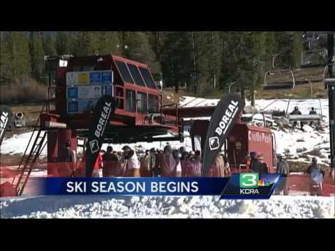 Boreal Ski Resort is first California ski area to open
