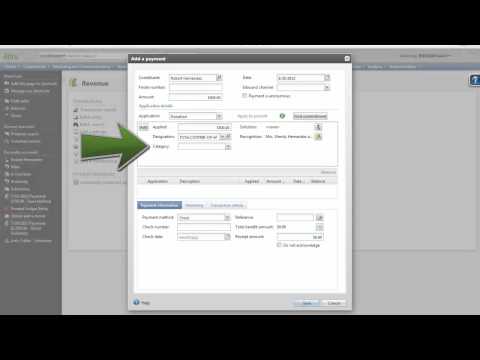 Adding a Payment in Altru