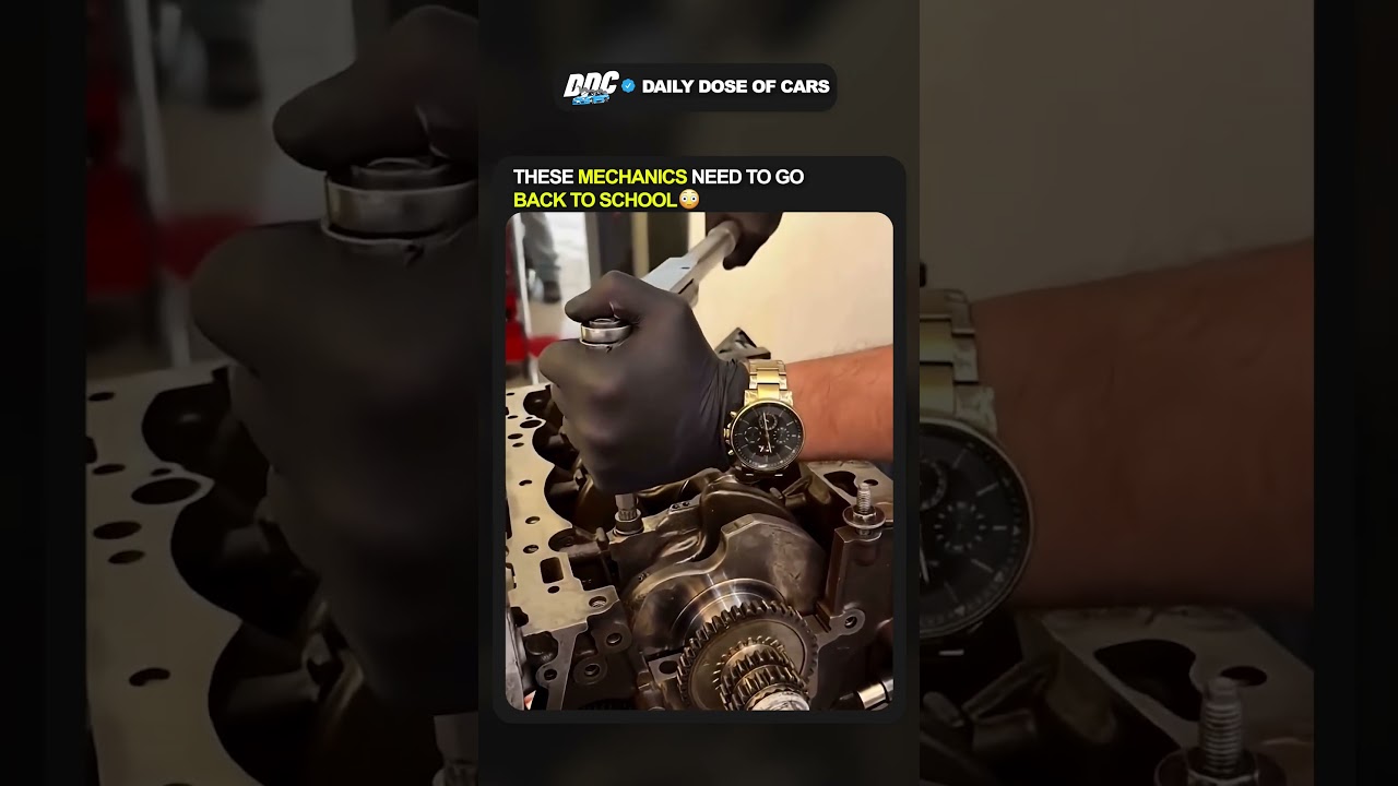 THESE MECHANICS NEED TO GO BACK TO SCHOOL😳