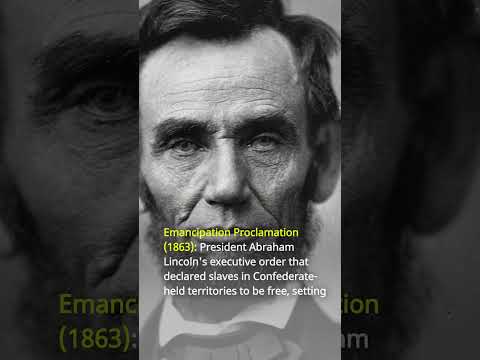 📜 Ten Major US Historical Events from the 1800's: Part Two! #shorts