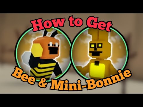 How to Get Bee and Mini-Bonnie Skins!!! | Dayshift at Freddy's 64 DEMO