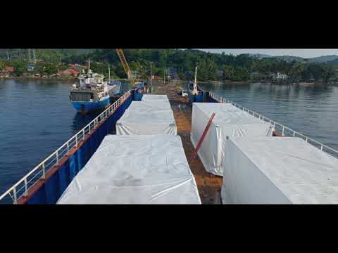 Loading Over Size Load in a Barge/LCT Vessel