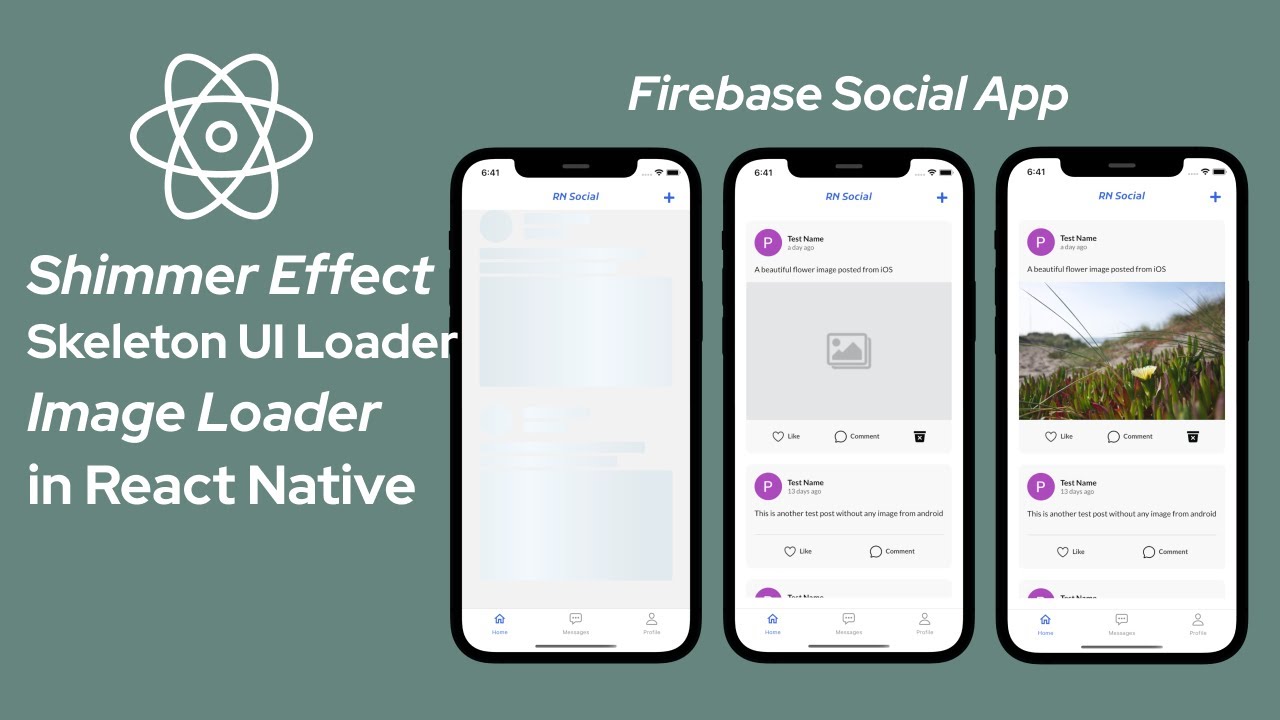Shimmer Effect | Skeleton UI | Image Loading UI in React Native