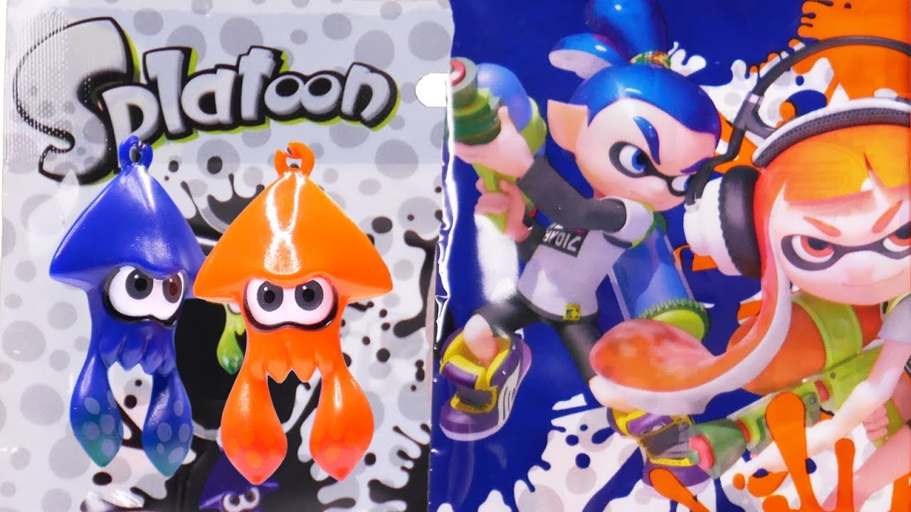 Splatoon Squid Keychains Blind Bag | Inkling Squid | Takara Tomy