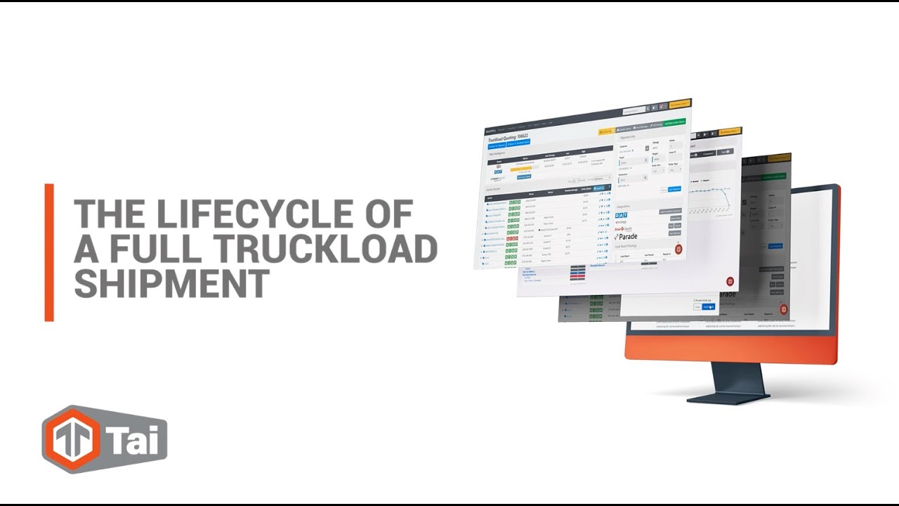 The Lifecycle of a Full-Truckload Shipment Inside Tai TMS