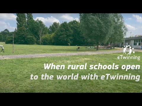 How can small and rural schools benefit from eTwinning