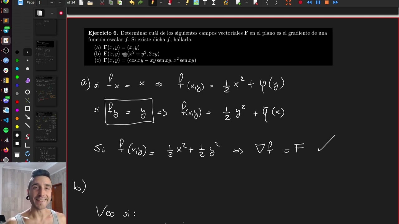 Guía Práctica 4 Ejercicio 6 - Análisis 2 / Matemática 3 2023