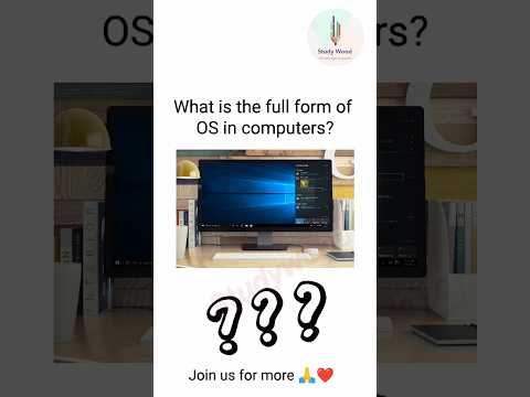 What is the full form of OS in Computer? #youtubeshorts #shorts #computer