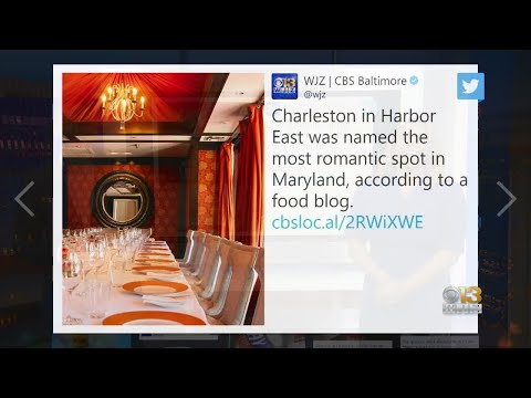 Baltimore Buzz: Food Blog Names 'Charleston' Maryland's Most Romantic Restaurant