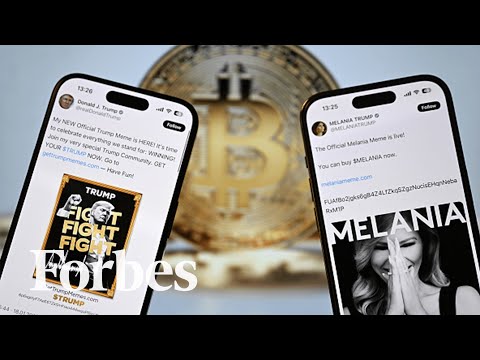 Trump And Melania Meme Coins Down 50% Since Weekend Peak