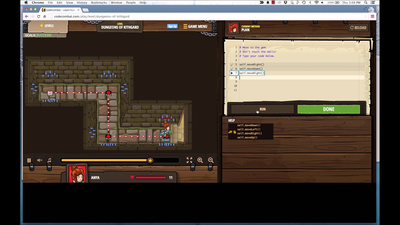 Dungeons of Kithgard Walkthrough