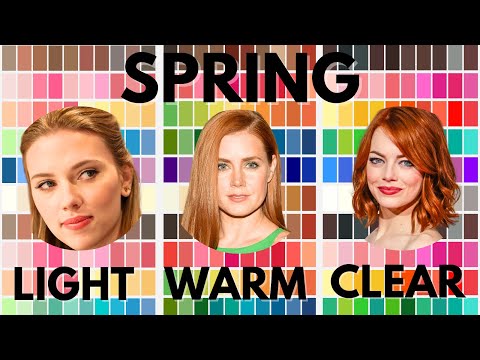 Discover The Spring Palette: Light, Warm, or Clear? Learn the Best Fit!
