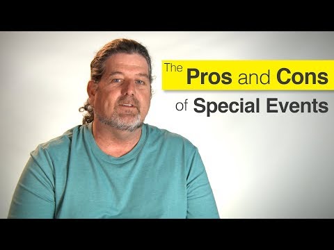 The Pros and Cons of Nonprofit Events