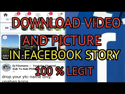 How to Download video and picture in facebook story or My Day | Easy Step | Ming Dy Tv