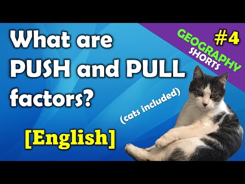 [English] What are push and pull factors? - Geography Shorts (#4)