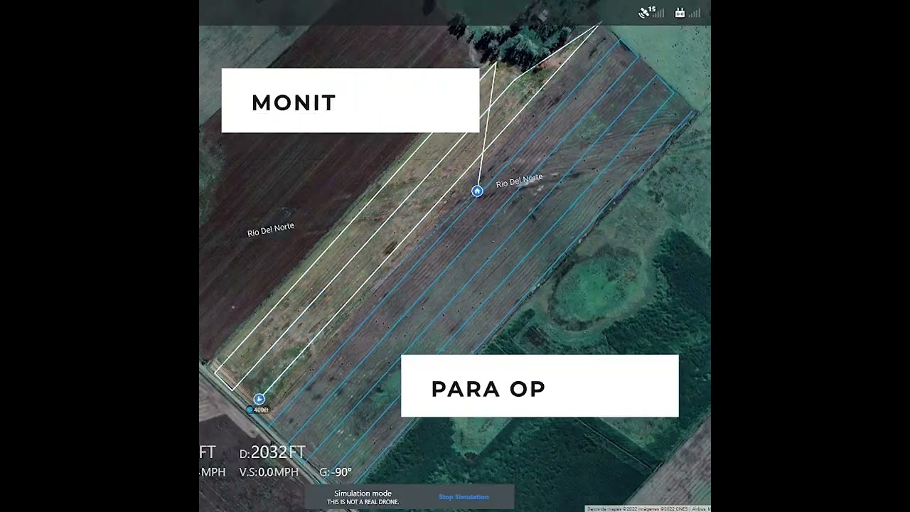 Fotogrametría con drones. Agricultura de precisión. #shorts