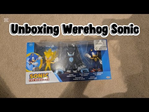 Unboxing Werehog Sonic #jakkspacific