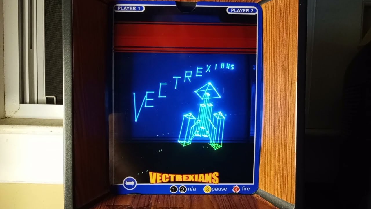 Vectrexians (Galaxian for the Vectrex) #Vectrex