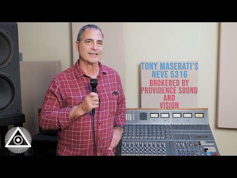 Neve 5316 console from Tony Maserati's Studio | Reverb