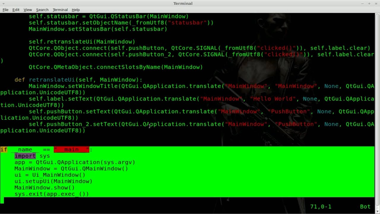 Multiple  Windows with Python QT-Designer - Linux