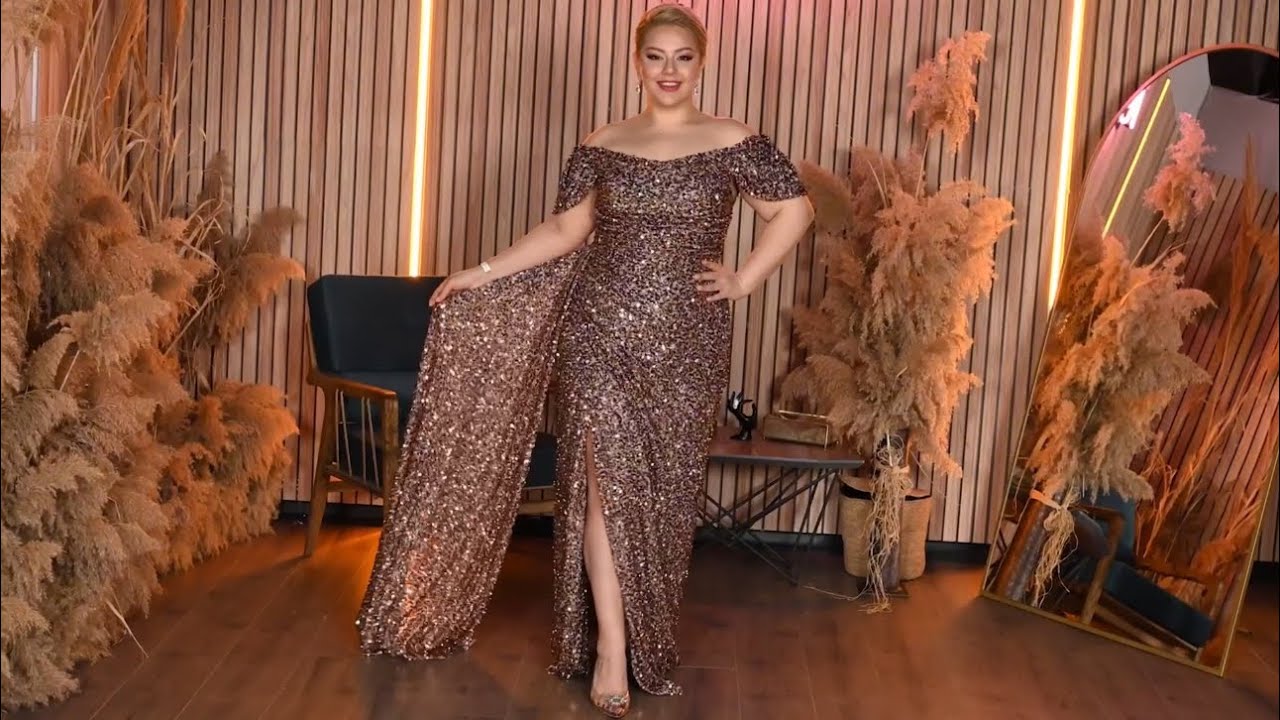 Yeni Sezon Büyük Beden Abiyeler